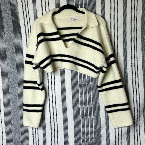 buttermelon | Tops | Buttermelon Cropped Sweater | Poshmark